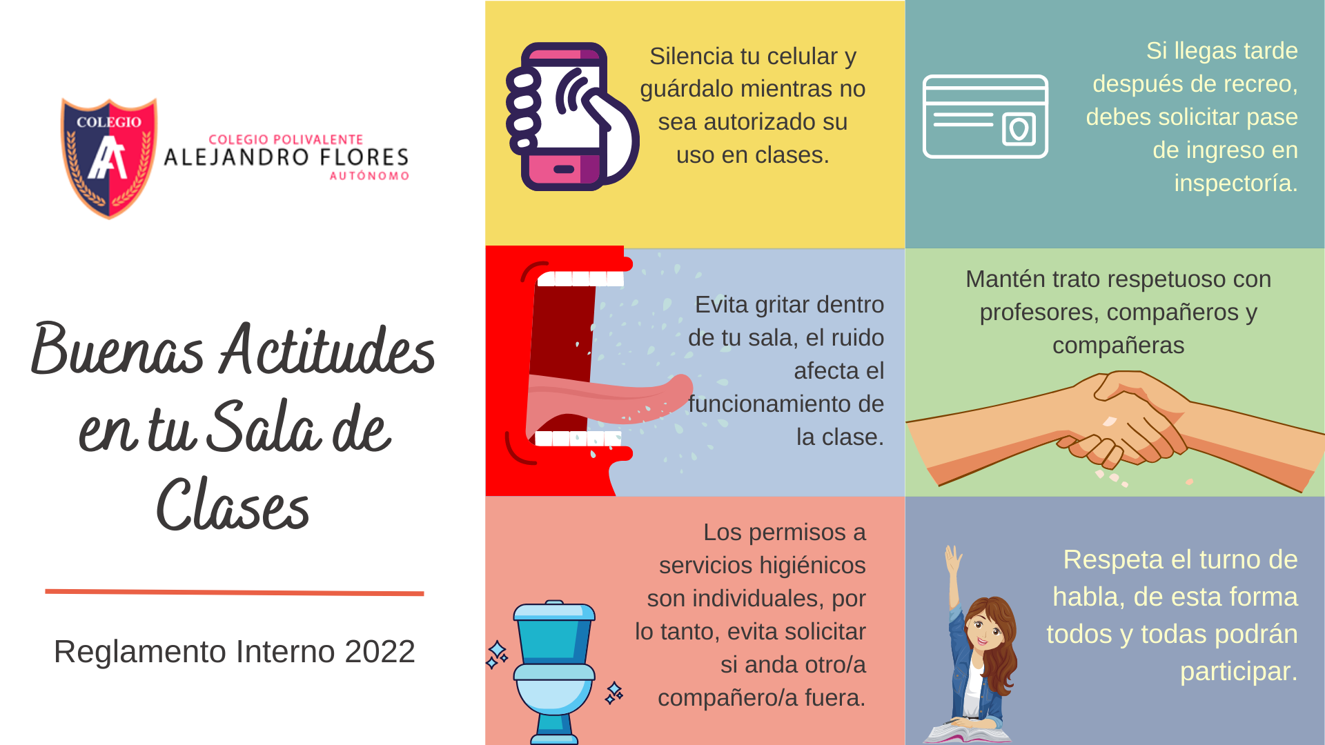 ¿Qué actitud debemos considerar para nuestras clases? – Colegio ...